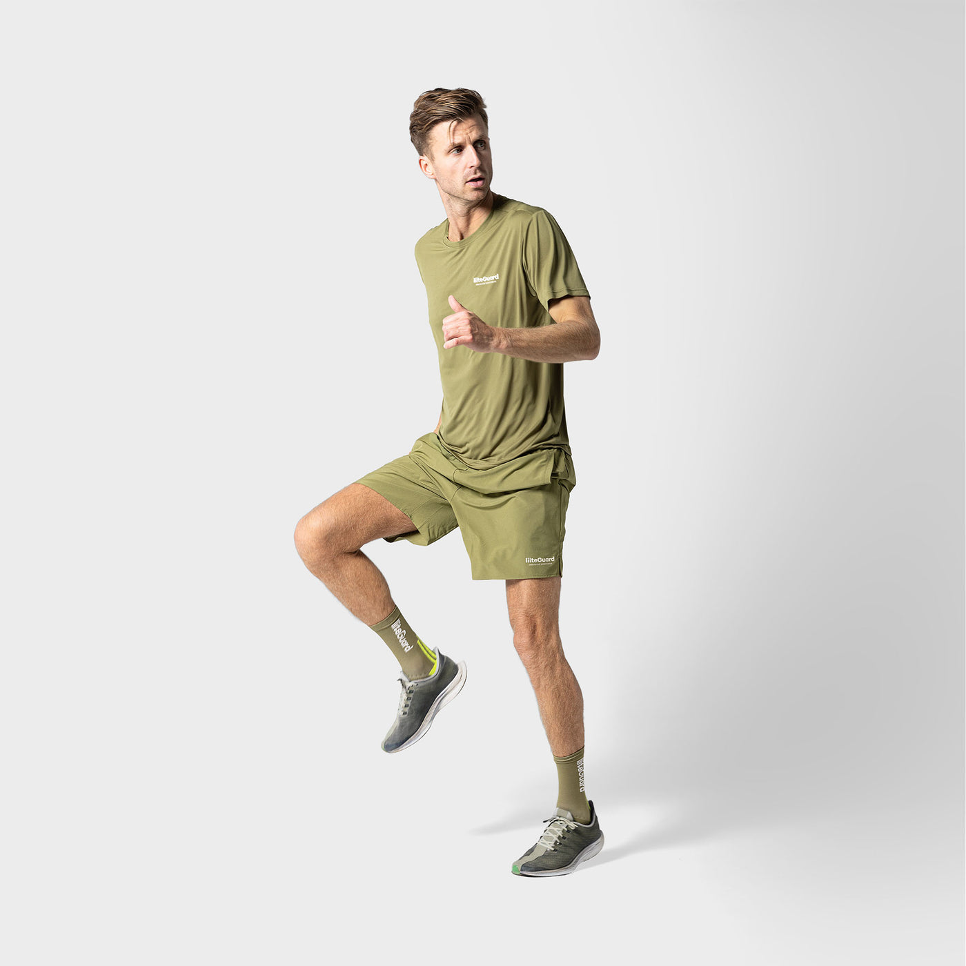 GROUND-TECH T-SHIRT (MEN) - Dusty Green
