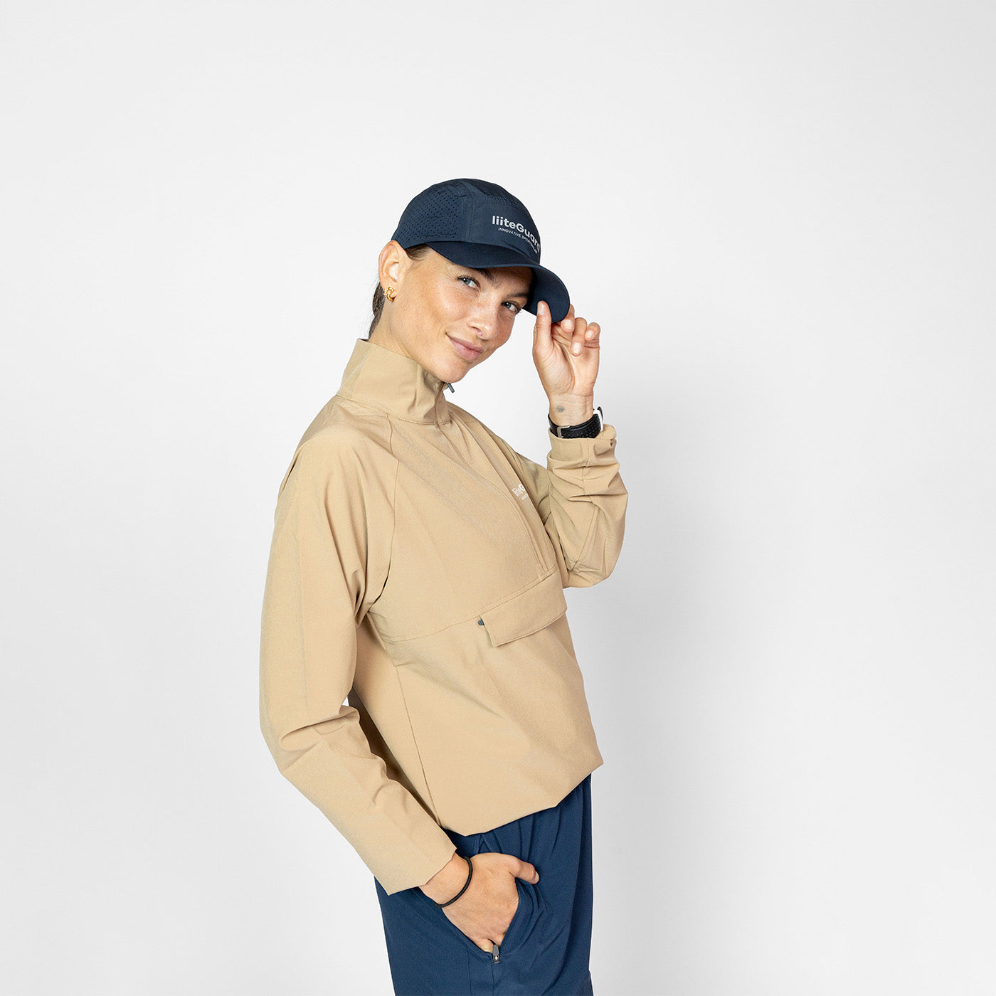 RUNNING CAP - Navy